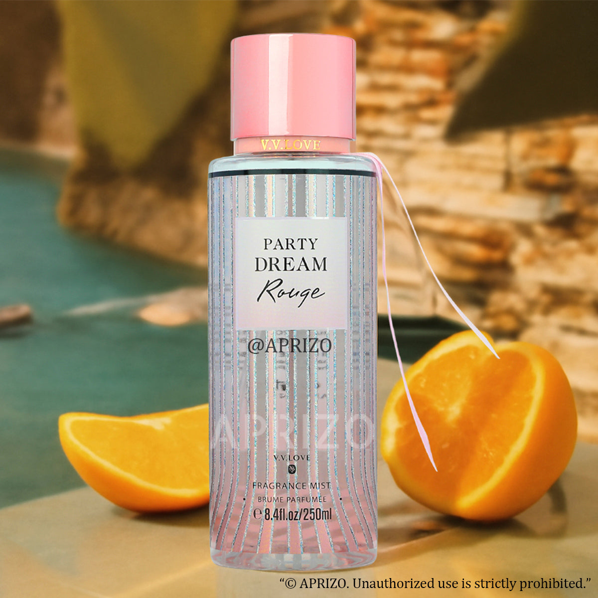 Inspiré par Victoria's Secret Bombshell - Party Dream Rouge 250ML Brum – APRIZO