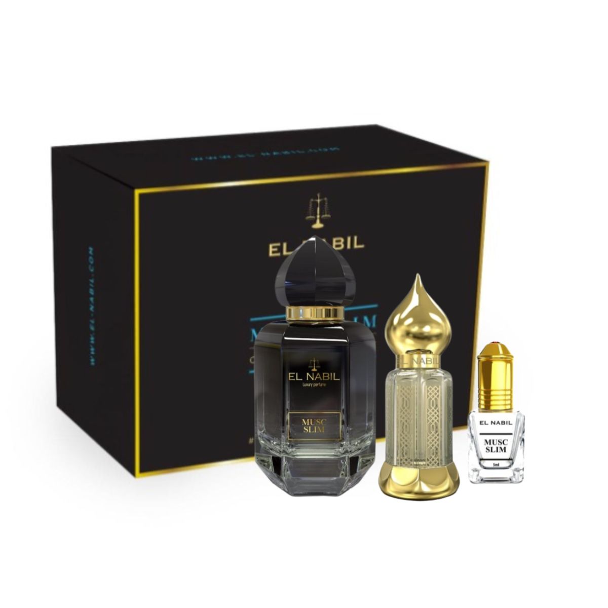 El Nabil - Musc Slim SET Coffret Prestige – APRIZO