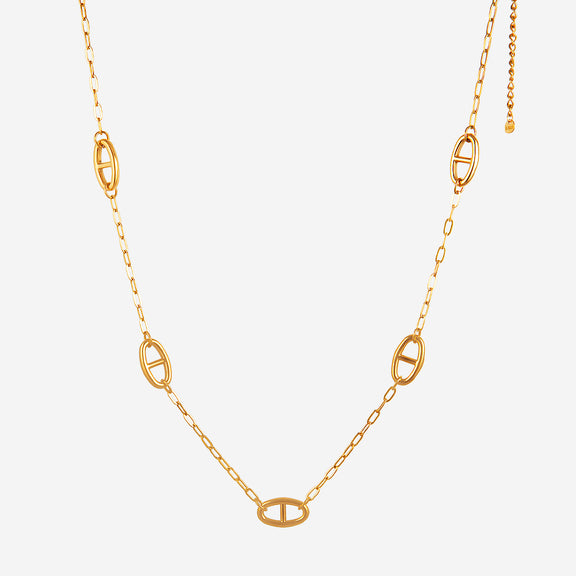 Sautoir Maille Marine 80cm – APRIZO