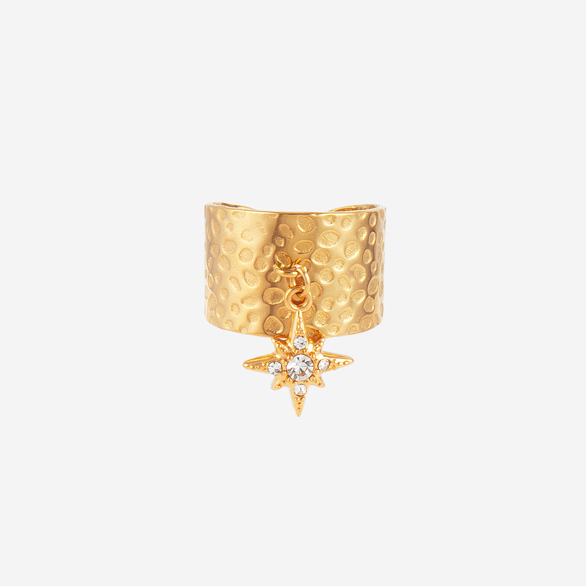Bague breloque étoile strass – APRIZO