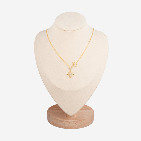 Collier Double étoile – APRIZO