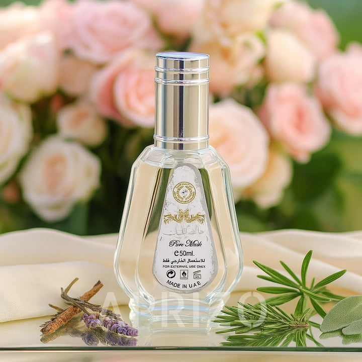 Lattafa - Pure Musk 50ml Eau de parfum & Roll on Musc Pure Musk 10ml ...